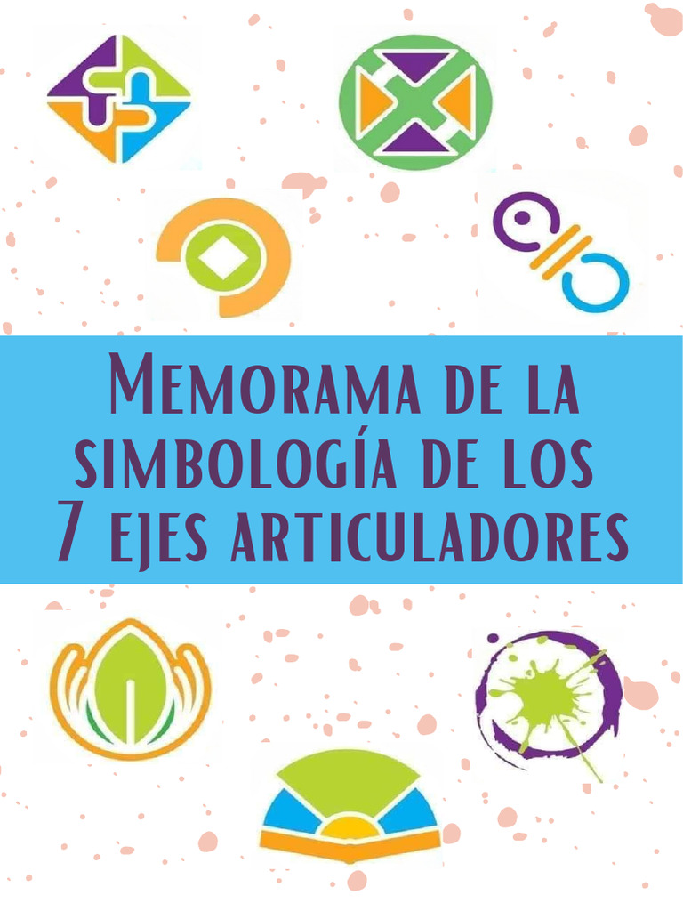 Memorama de La Simbologia de Los 7 Ejes Articuladores | PDF