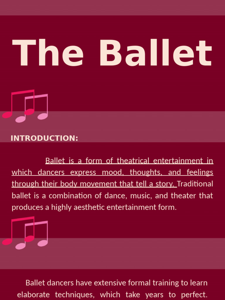 4TH GR Lesson 2 PPT in Music | PDF | Dances | Ballet