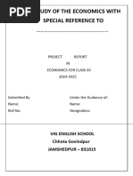 Economics and Business Studies Project Front Pages | PDF | Gratitude
