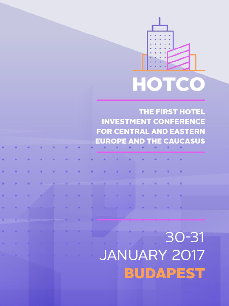 HOTCO 2017 programme | PDF | Budapest
