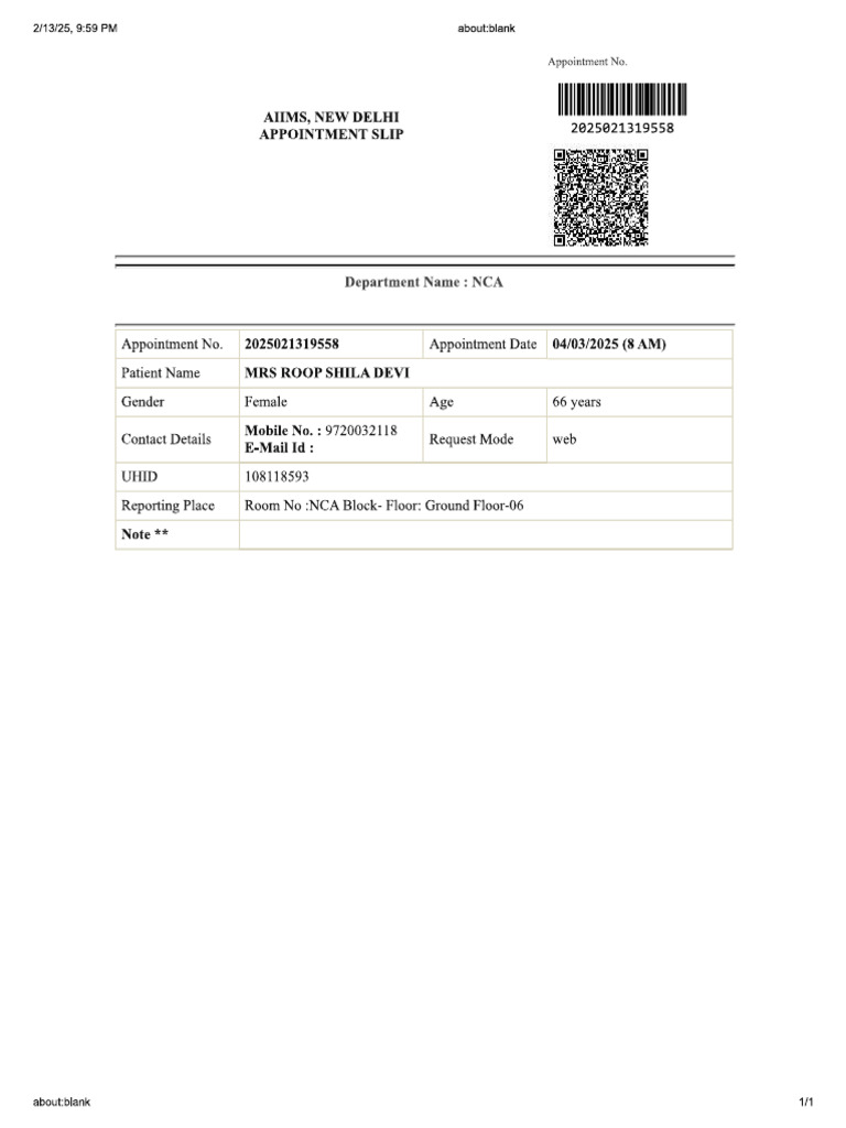 Aiims | PDF