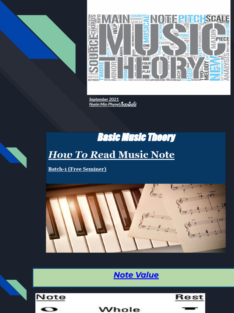 How To Read Basic Music Note | PDF