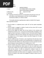 E Office UO Note Format | PDF | Taxation