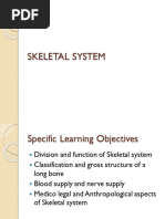Skeletal System Anatomy Lecture PDF | PDF | Bone | Skeleton