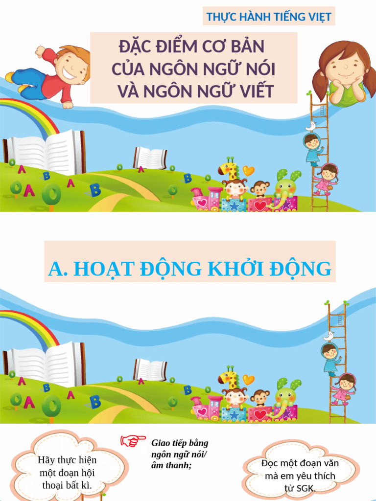 Bài 1-T7 THTV Đặc Điểm Cơ Bản Của NN Nói Và NN Viết | PDF