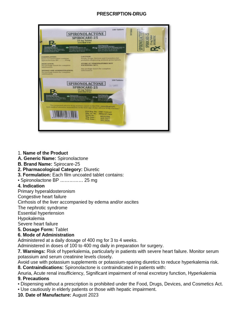 RX Drug | PDF
