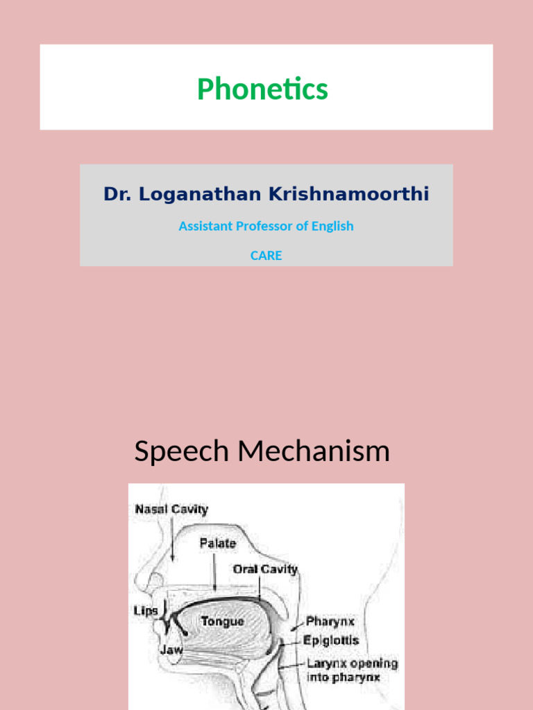 3. Phonetics | PDF | Human Voice | Phonetics