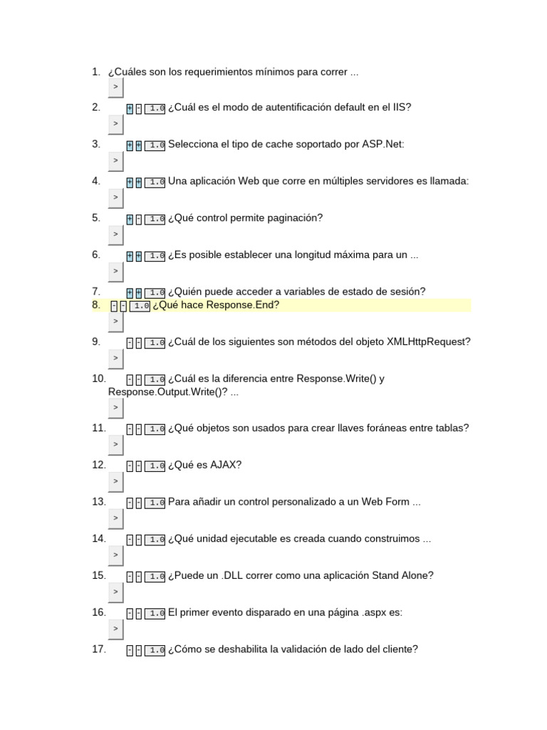 Cuáles son los requerimientos mínimos para correr | PDF | Páginas del servidor activo | .NET ...
