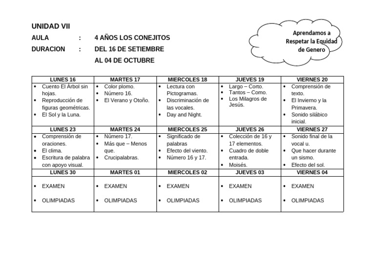 Actividades Educativas para 4 Años | PDF