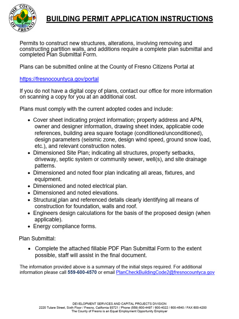 Permit Application Instructions and Application Forms Complete | PDF | Employment | General ...