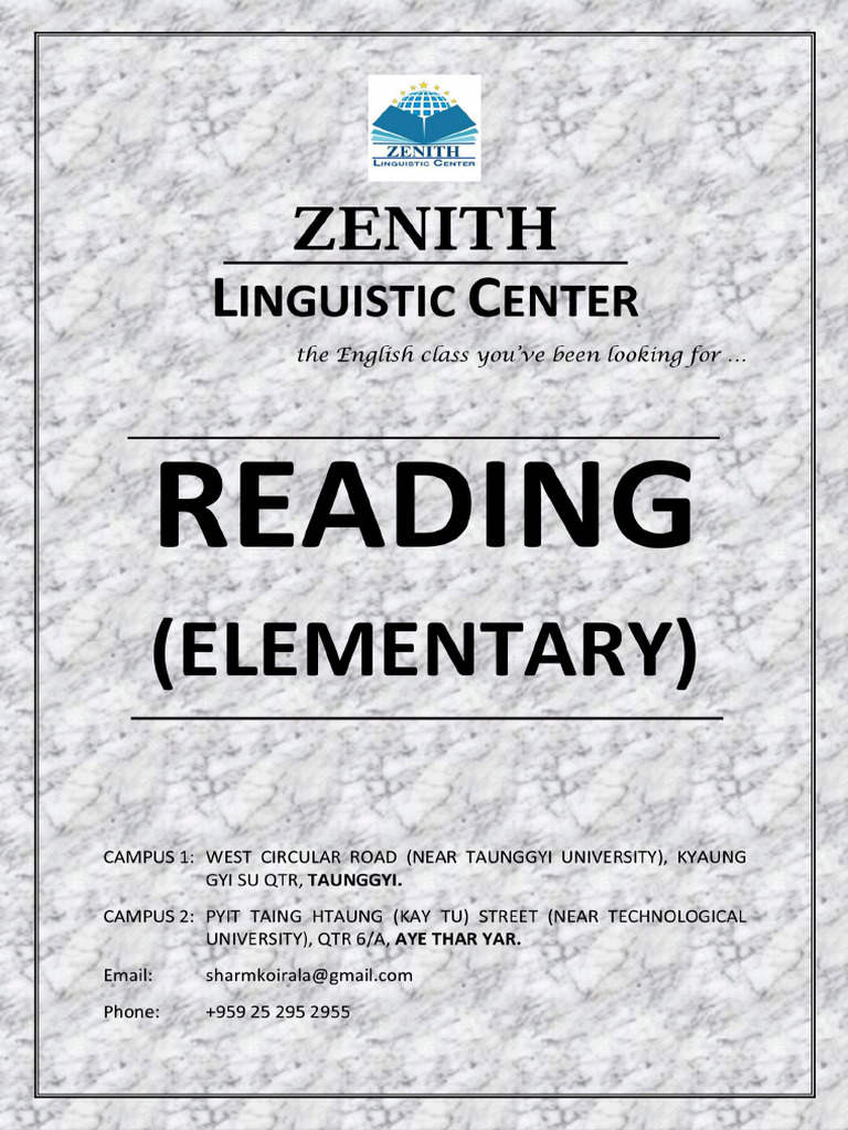 Online Class Reading Book | PDF