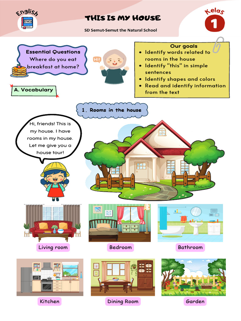 Breakfast and Rooms in My House | PDF | Room | Home