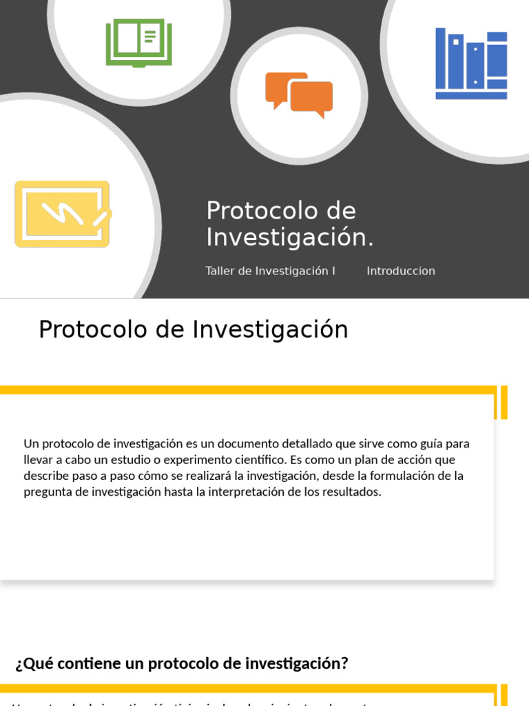 Guía Completa de Protocolo de Investigación | PDF