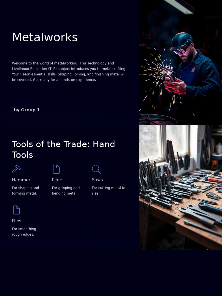 Metalworking-TLE-Subject-Overview | PDF
