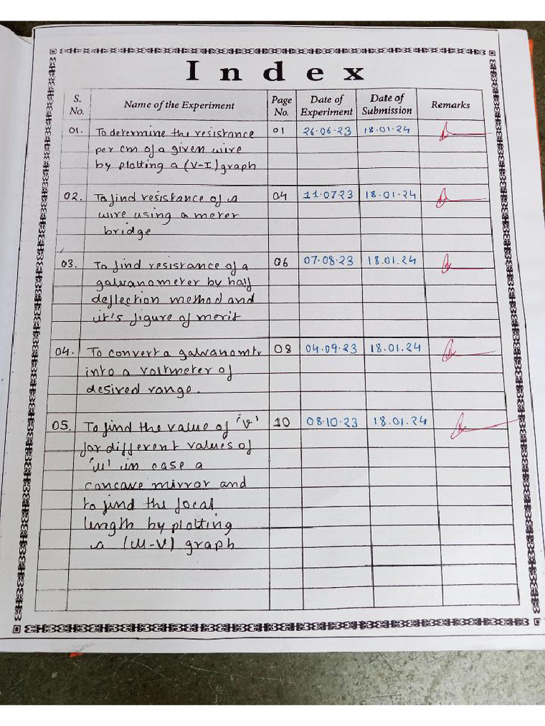 Physics Experiment Class Xii | PDF