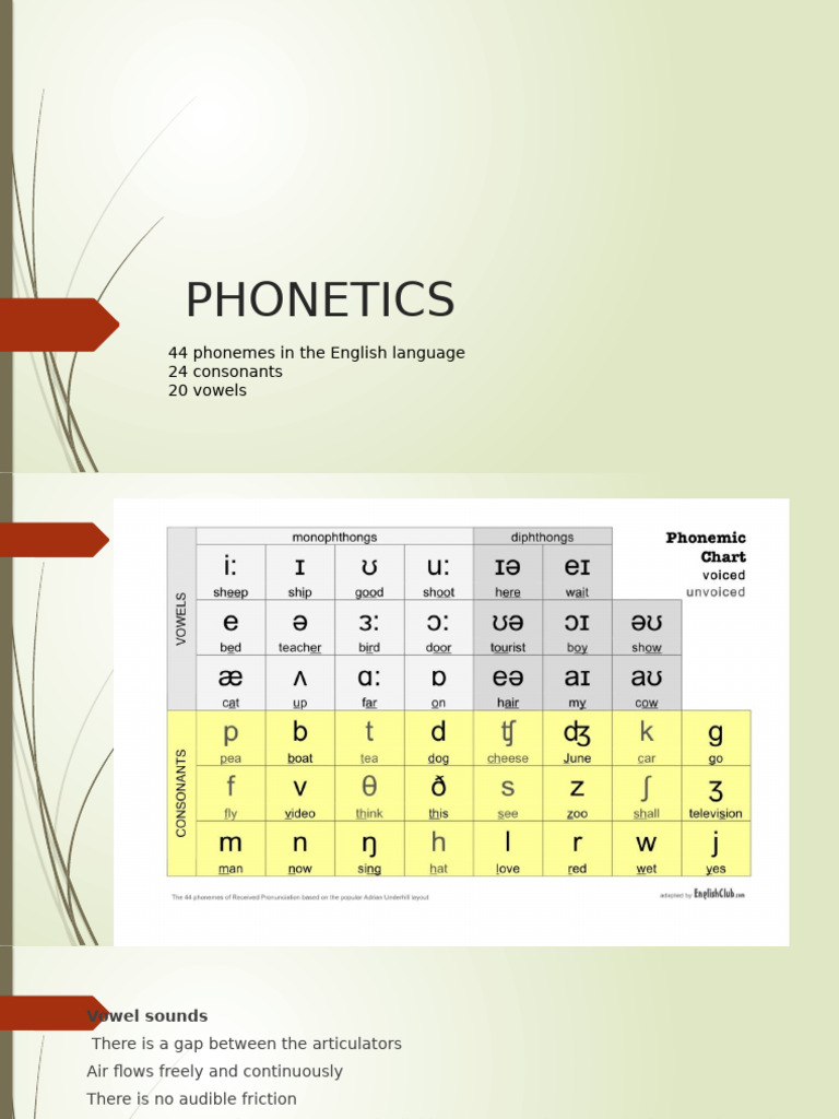 PHONETICS | PDF | Consonant | Phonetics
