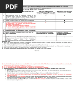 List of Supporting Document For Aadhaar Enrolment and Update | PDF ...