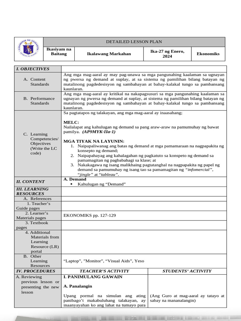 Asor DLP Demand | PDF