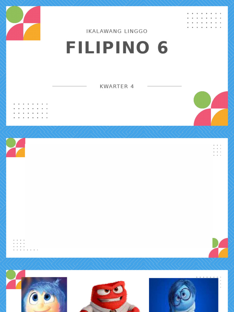 FILIPINO 6 Magkaugnay | PDF