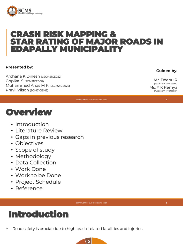 Crash Risk Mapping of Edapally Roads | PDF | P Value | Analysis Of Variance