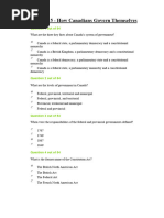 Canadian Citizenship Test Q&A Guide | PDF | Provinces And Territories ...