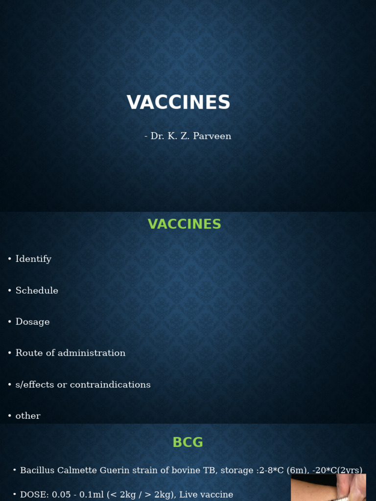 Vaccines Paediatrics Practical's | PDF | Vaccines | Health Sciences
