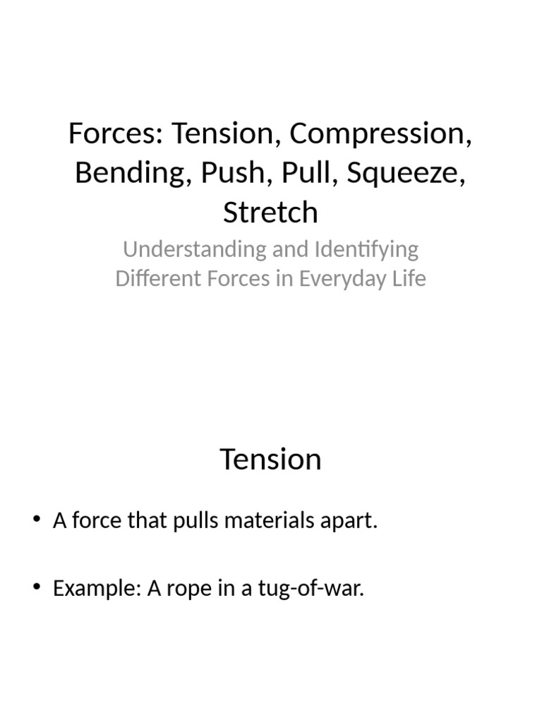 Forces Presentation | PDF