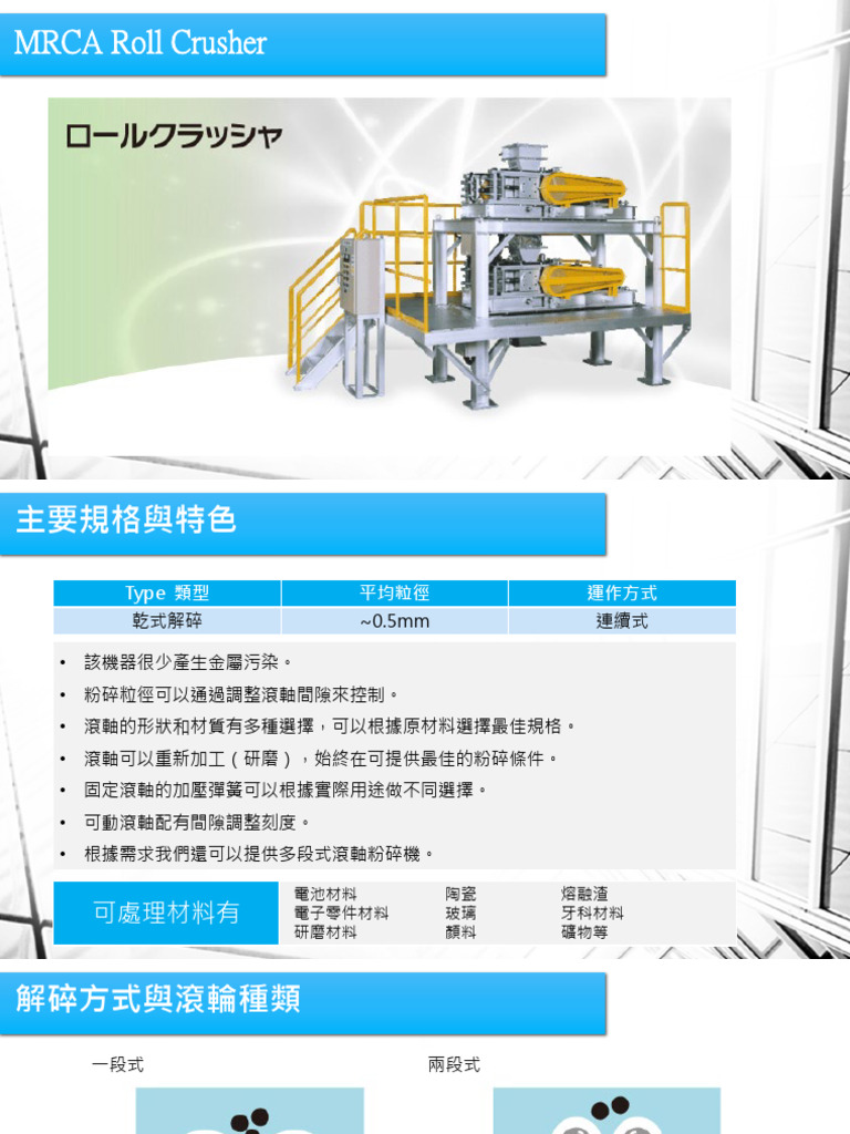MRCA Roll Crusher | PDF
