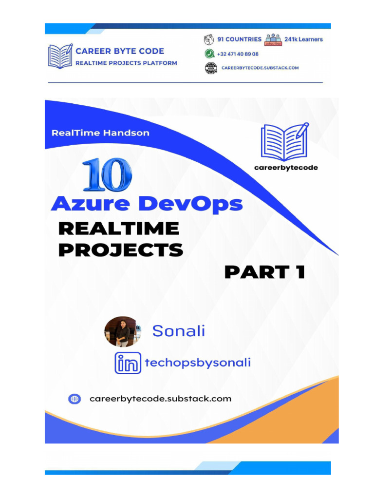 DevOps Real-World Playbook | PDF | Microsoft Azure | Information Technology Management