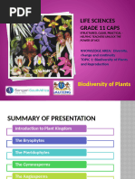Life Sciences Grade 11 Chapter 2 Biodiversity of Plants | PDF | Plants ...