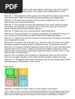 Ludo Official Game Rules | PDF