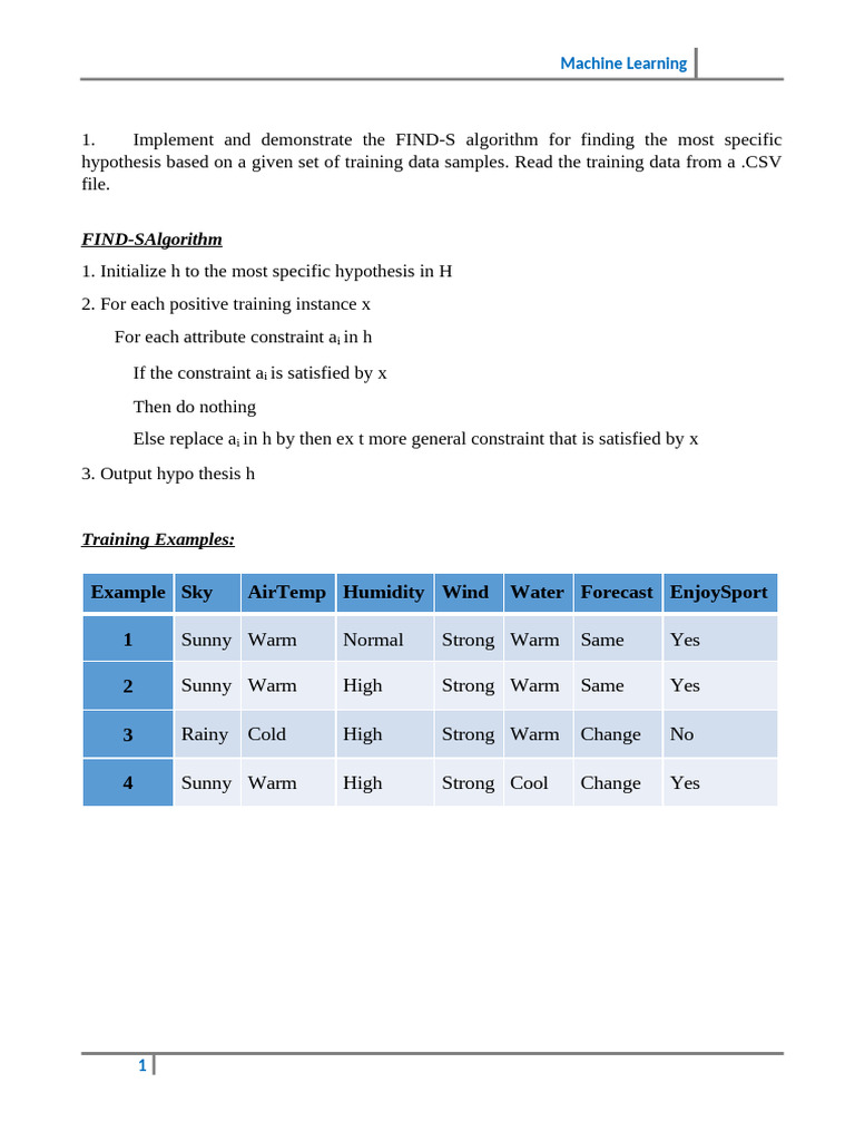 Experiment 1 - 1 | PDF