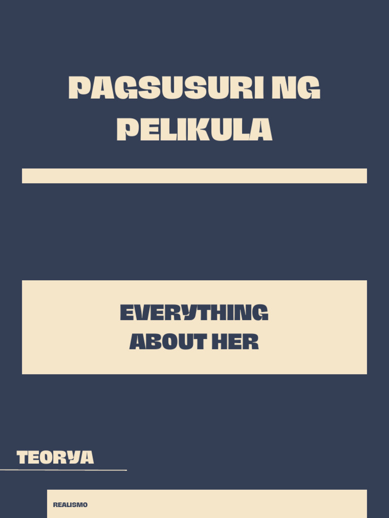 Sinesos - Pagsusuri NG Pelikula | PDF