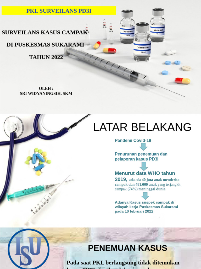 PKL Surveilans Pd3i | PDF