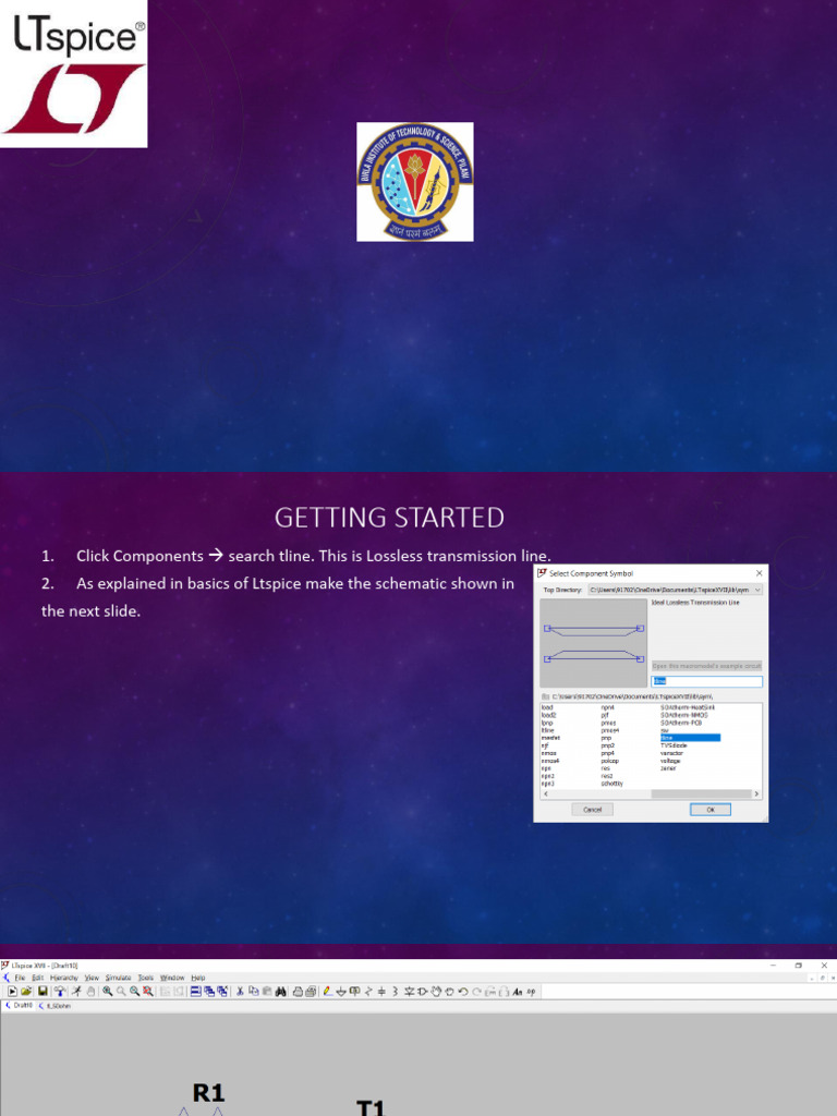 LTspice Lossless Transmission Line | PDF | Transmission Line | Electromagnetism