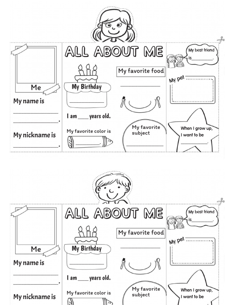 All About Me | PDF
