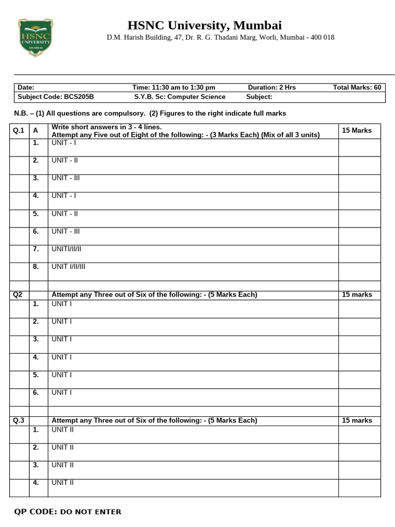 SYBSC-CS-SEM 4-BCS205B_DCN_SET1_2024-2025_NEP_MAJOR&MINOR_TEMPLATE | PDF