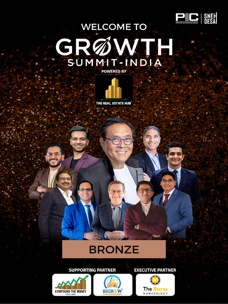 Welcome Bronze Ticket Holders: Growth Summit 2023 | PDF