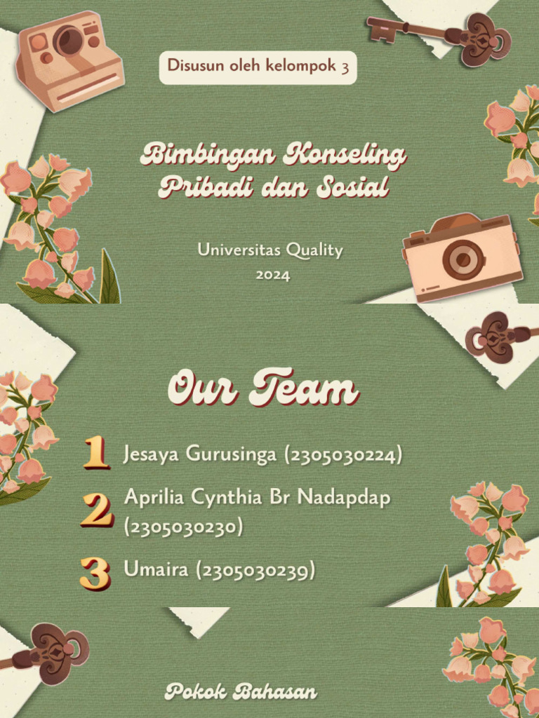 Green Vintage Group Project Presentation - 20241016 - 214611 - 0000 - Compressed | PDF