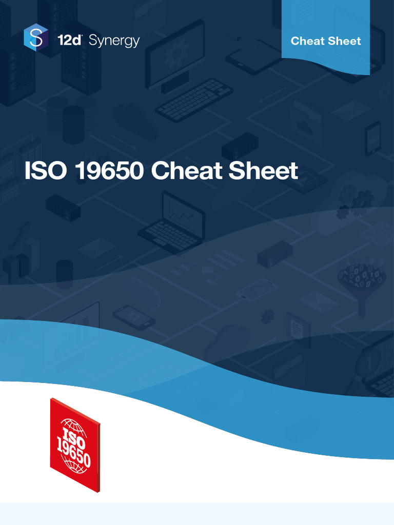 12d Synergy ISO19650 Cheat Sheet Expanded | PDF | Building Information ...