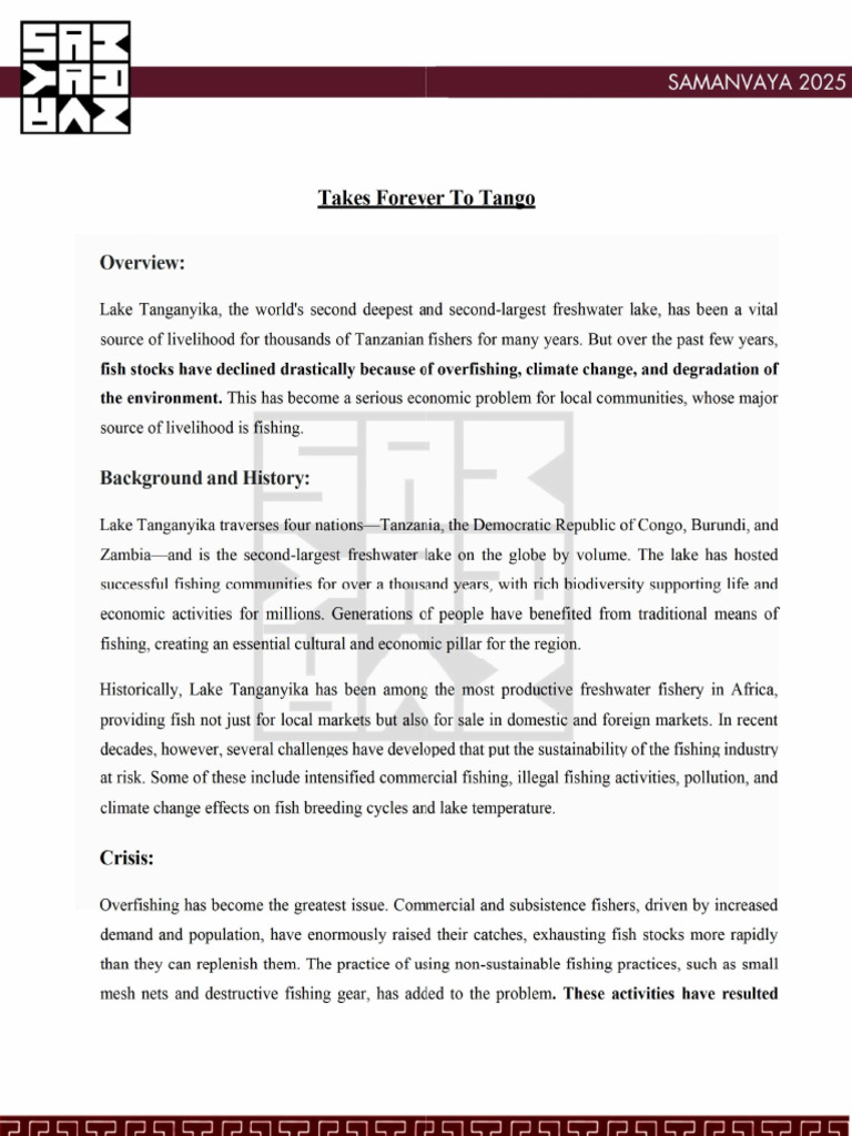 Takes Forever To Tango | PDF