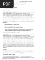 Diabetes Mellitus Overview - StatPearls | PDF | Hyperglycemia | Prediabetes