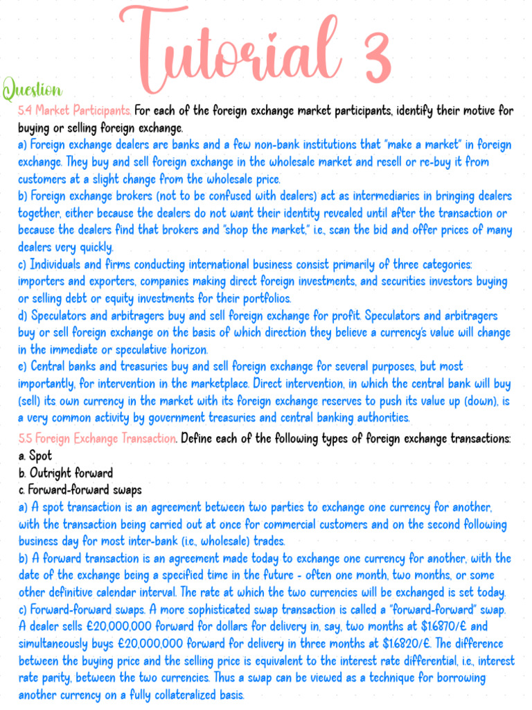 Swissie Triangular Arbitrage Tutorial | PDF | Foreign Exchange Market ...