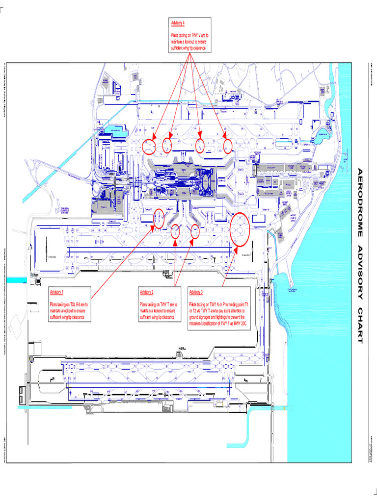 WSSS Aerodrome Advisory Chart | PDF