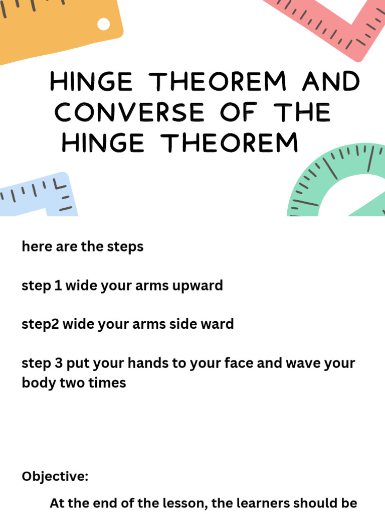 Colorful Playful Illustrative Pythagorean Theorem Education ...