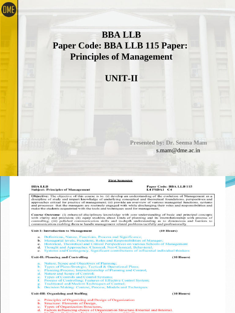 Pom-Unit Ii-Planning & Controlling | PDF | Performance Appraisal | Budget