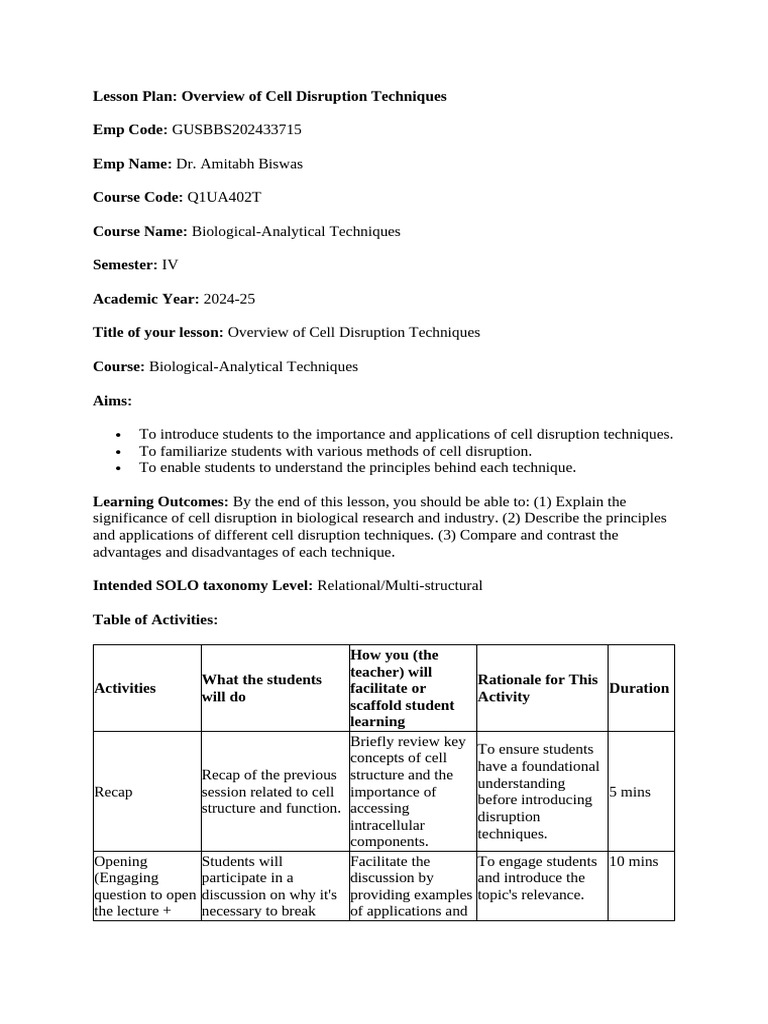 Lesson Plan 1 | PDF | Learning | Lesson Plan Lesson Plan 1 | PDF | Learning | Lesson Plan