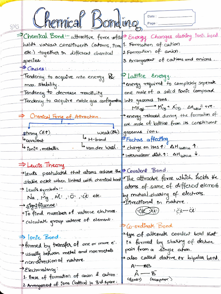 Understanding Chemical Bonds and Structures | PDF | Ion | Chemical Bond