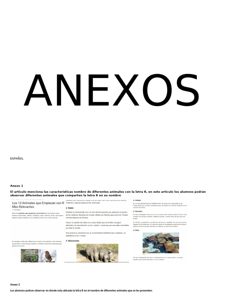 ANEXOS | PDF | Formas geométricas | Matemática Elemental