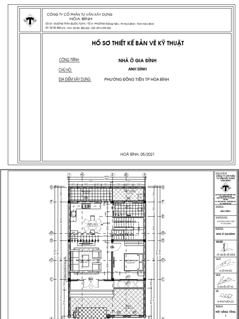 TKKT + KC + ĐN - Binh Dong Tien | PDF
